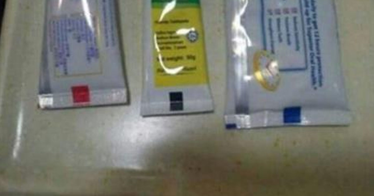 If You Ever Noticed Different Colored Squares On Toothpaste, Here’s ...