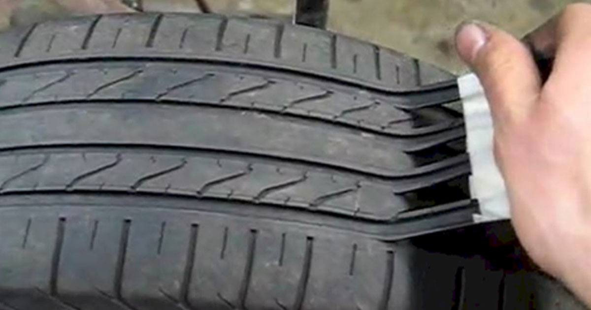 Here's How Scam Artists Make Old Tires That Are Unsafe Look Like New ...