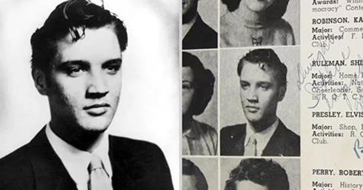 Ordinary Life Of Elvis Presley During His High School Years - us ...