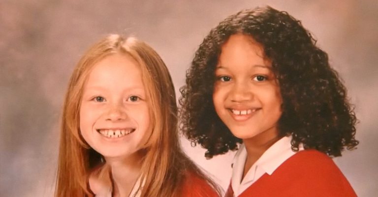 Meet rare twins of different races: two peas in a pod who look nothing ...